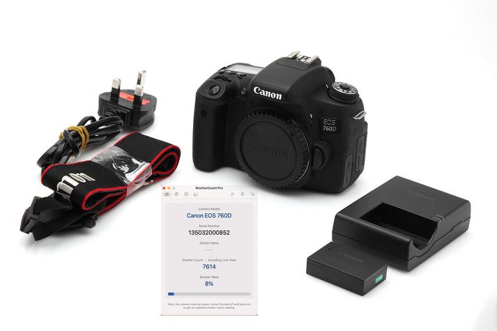 Used Canon 760D Second hand Camera Body in Dubai UAE | USEDDSLR – USED ...