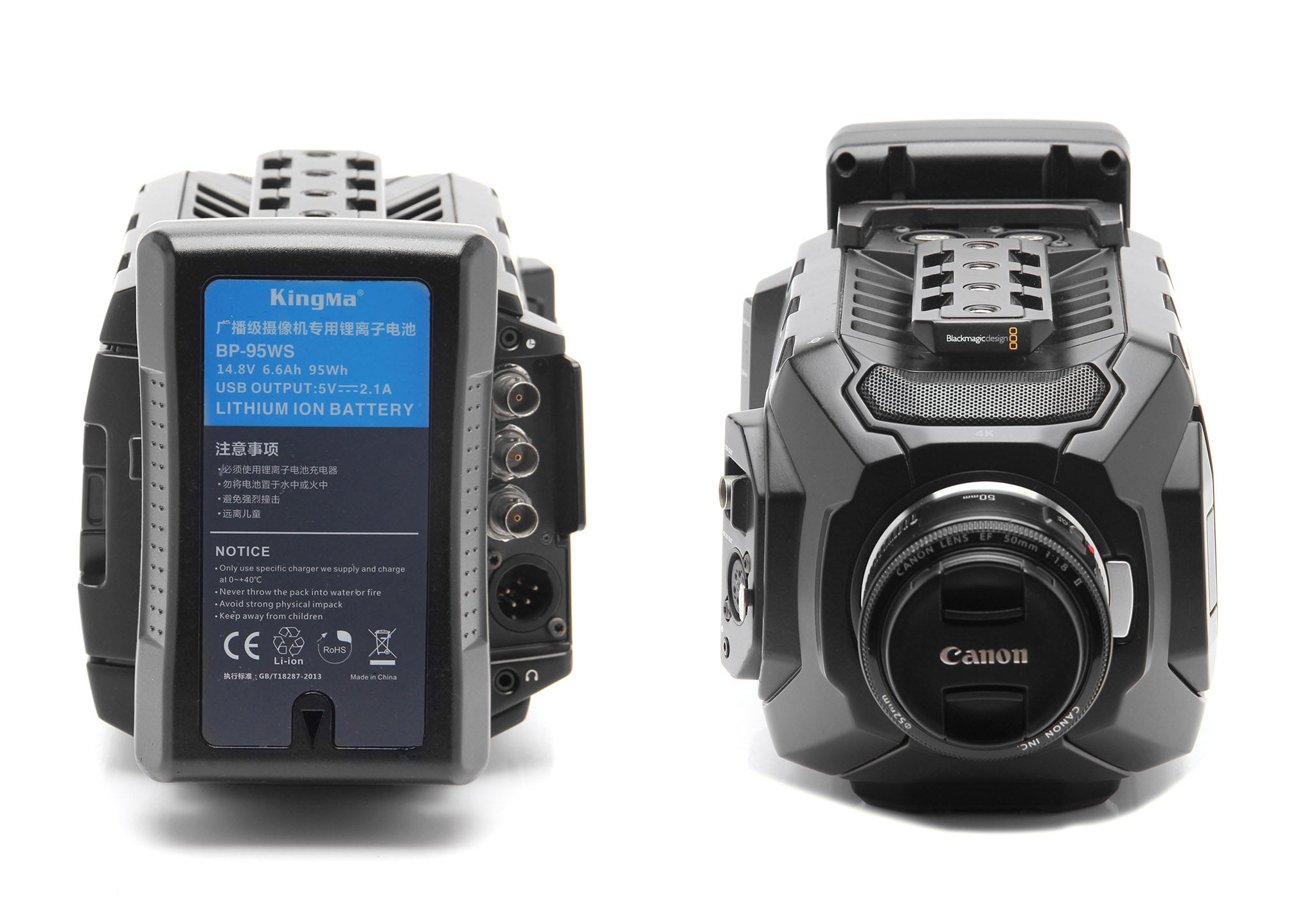 Used Blackmagic Design URSA Mini 4K Second Hand Cinema Camera (EF ...